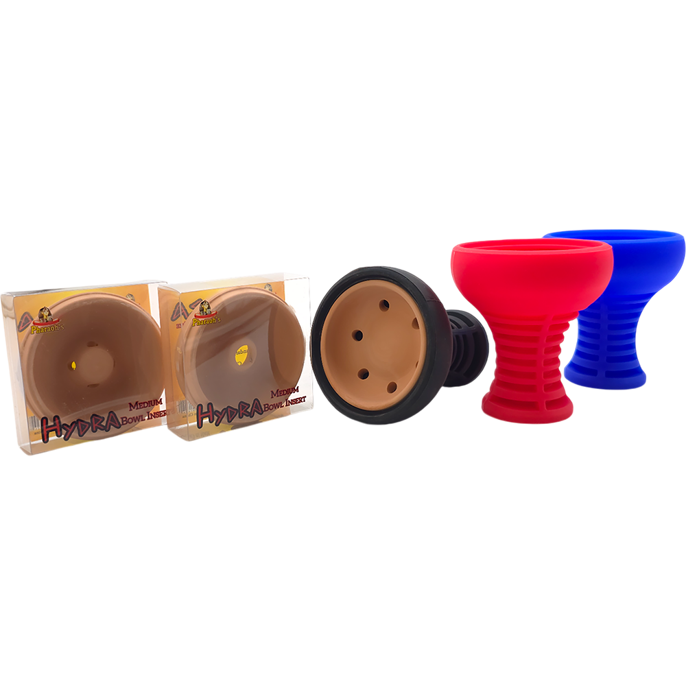 Silicone Bowl with 3 Clay Inserts (Medium and Large Inserts) | Pharaohs ...